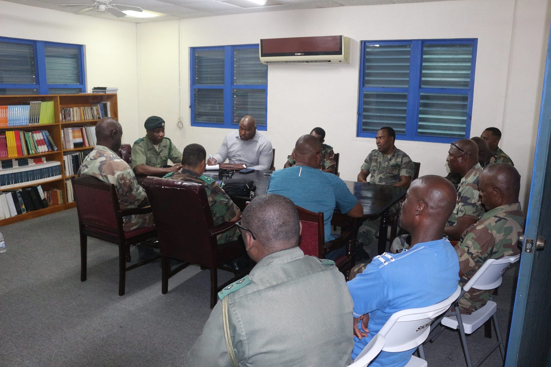 Leadership in Action at the SKNDF - The Official Website of St Kitts ...